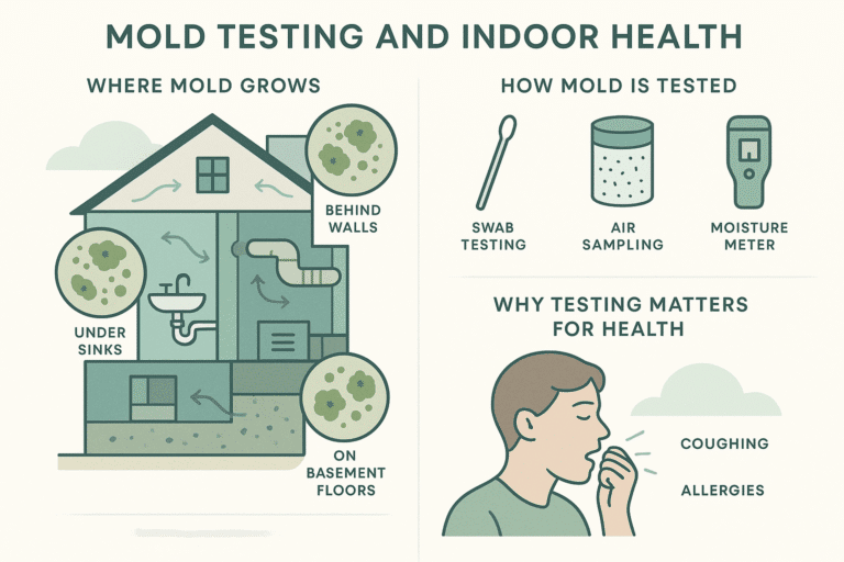 5 Key Differences in Mold Testing Versus Air Quality Testing for UAE Homes